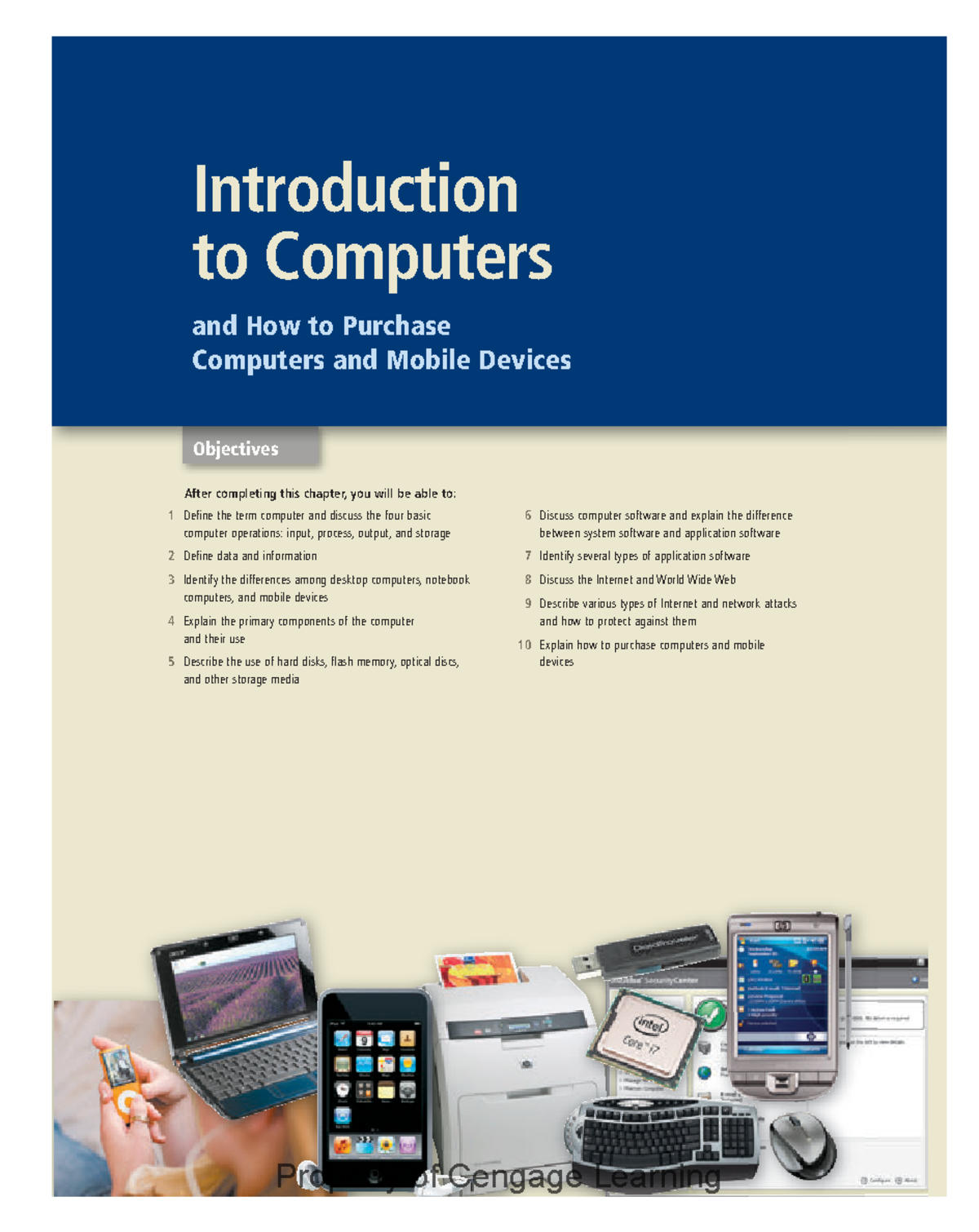 Introduction to Computers - ObjectivesObbjjectiives Introduction to ...