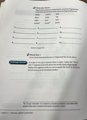 ASL Homework 4.11 - YEARS LATER ... • -rEN pdates you about what ...