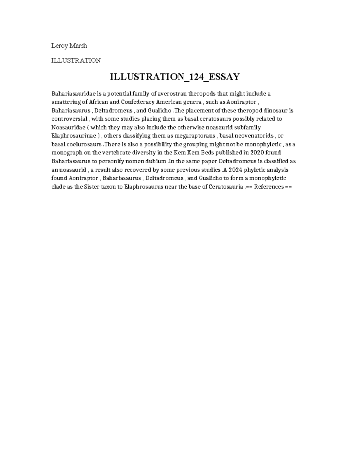 Illustration 124 Essay - Leroy Marsh ILLUSTRATION ILLUSTRATION_124 ...