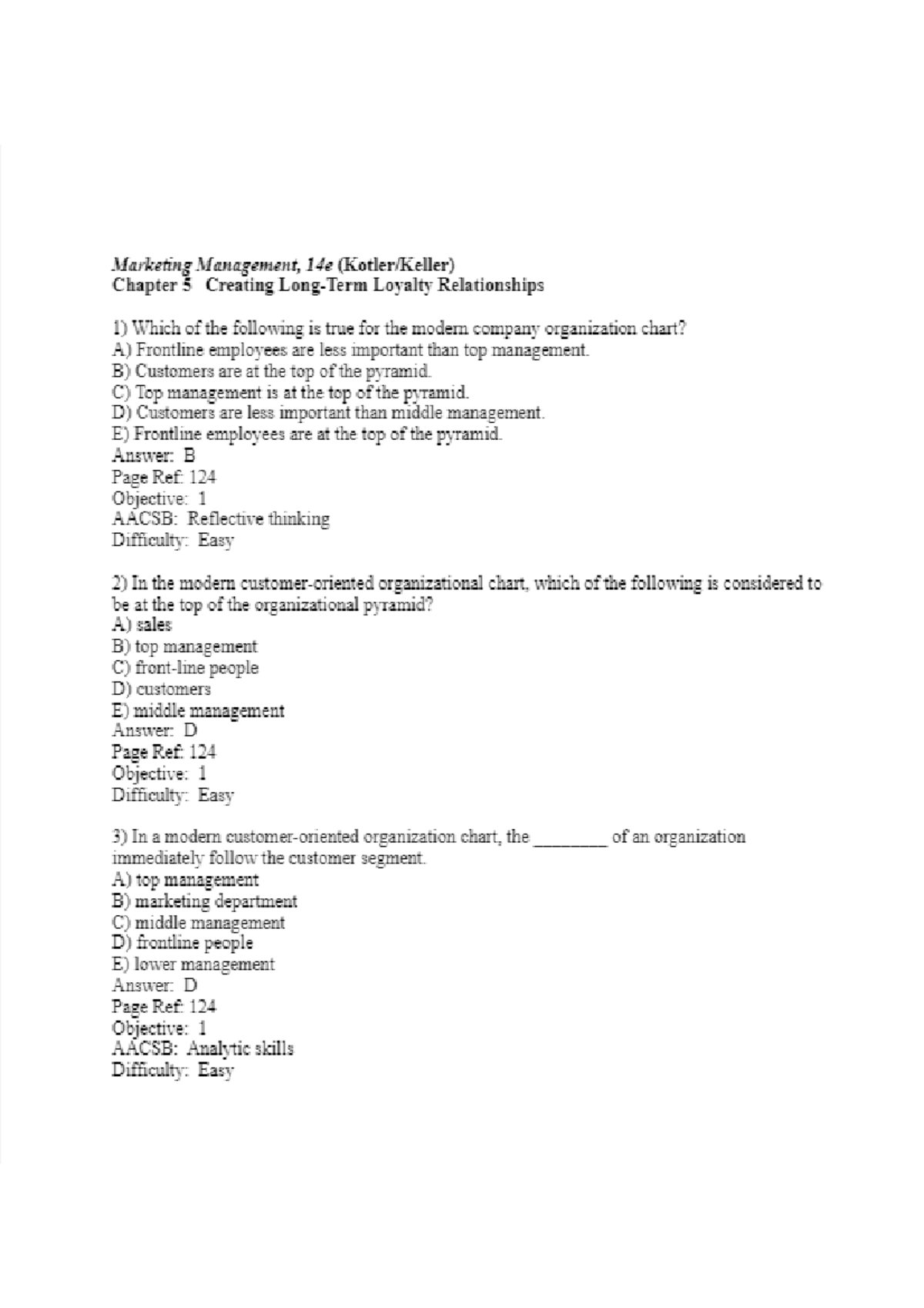 Chapter-5 - ESSAY - Marketing - Studocu