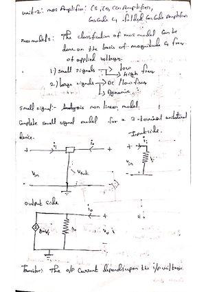 Alec Unit 1 Summary Analog Electronic Circuits Studocu