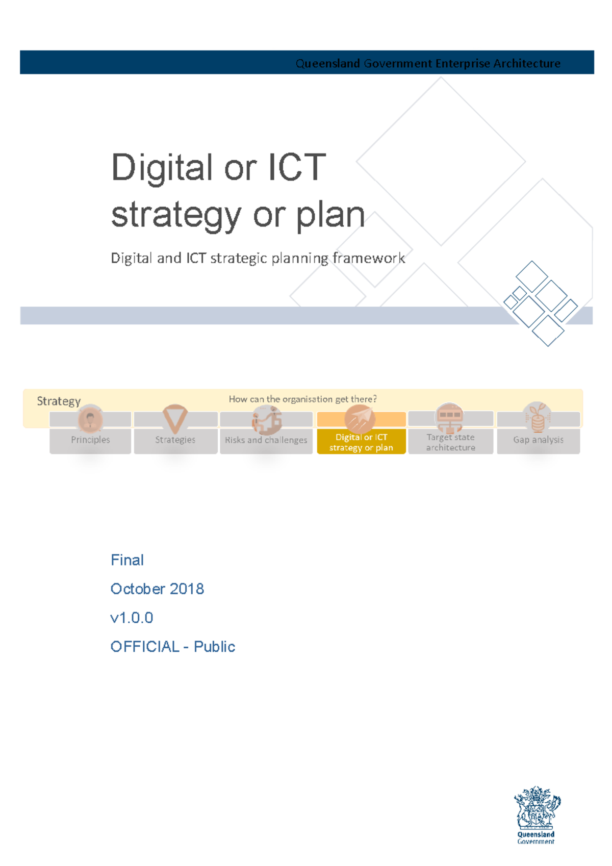 ICT strategy or plan v1 0 0 - Digital or ICT strategy or plan Digital ...
