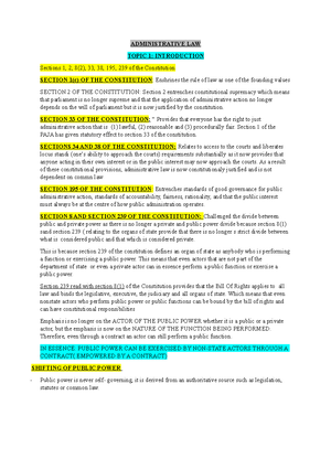Admin Cases Part 1 - CASE SUMMARIES - Administrative Law Cases Part AAA ...