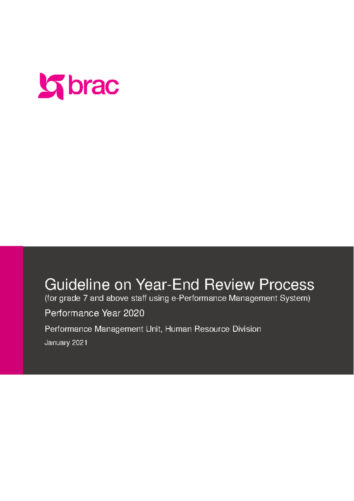 Year-end Review G 7 and above 24 Jan 2021 - Guideline on Year-End ...