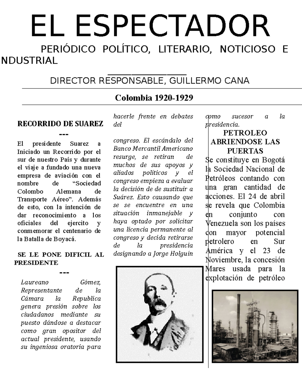 El espectador 1 - PERIODICO EN LA EPOCA - Histología texto y atlas - EL ...