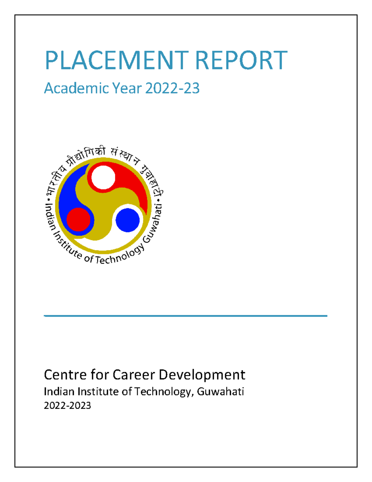 Placement reports 2022 23 - PLACEMENT REPORT Academic Year 2022 - 23 ...