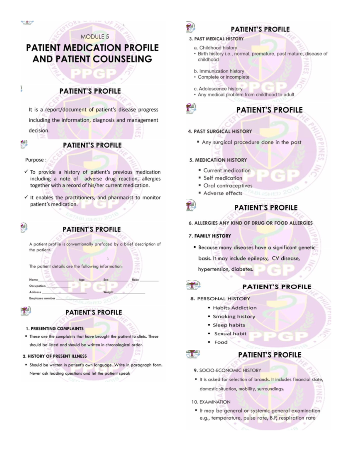 Module-5 complete - pharmacy - BS Pharmacy - Studocu
