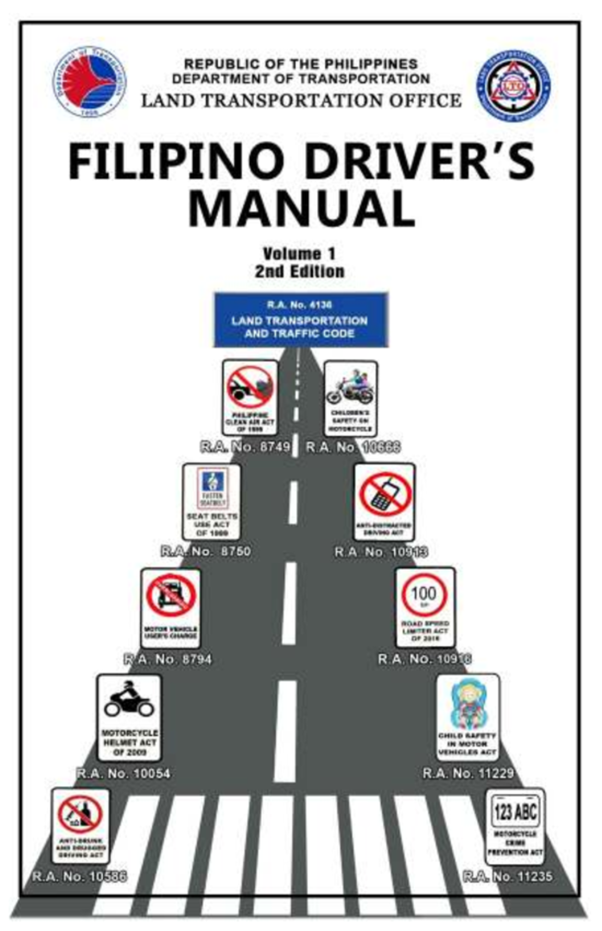 Free LTO filipino drivers manual Vol - Written and compiled by Land ...