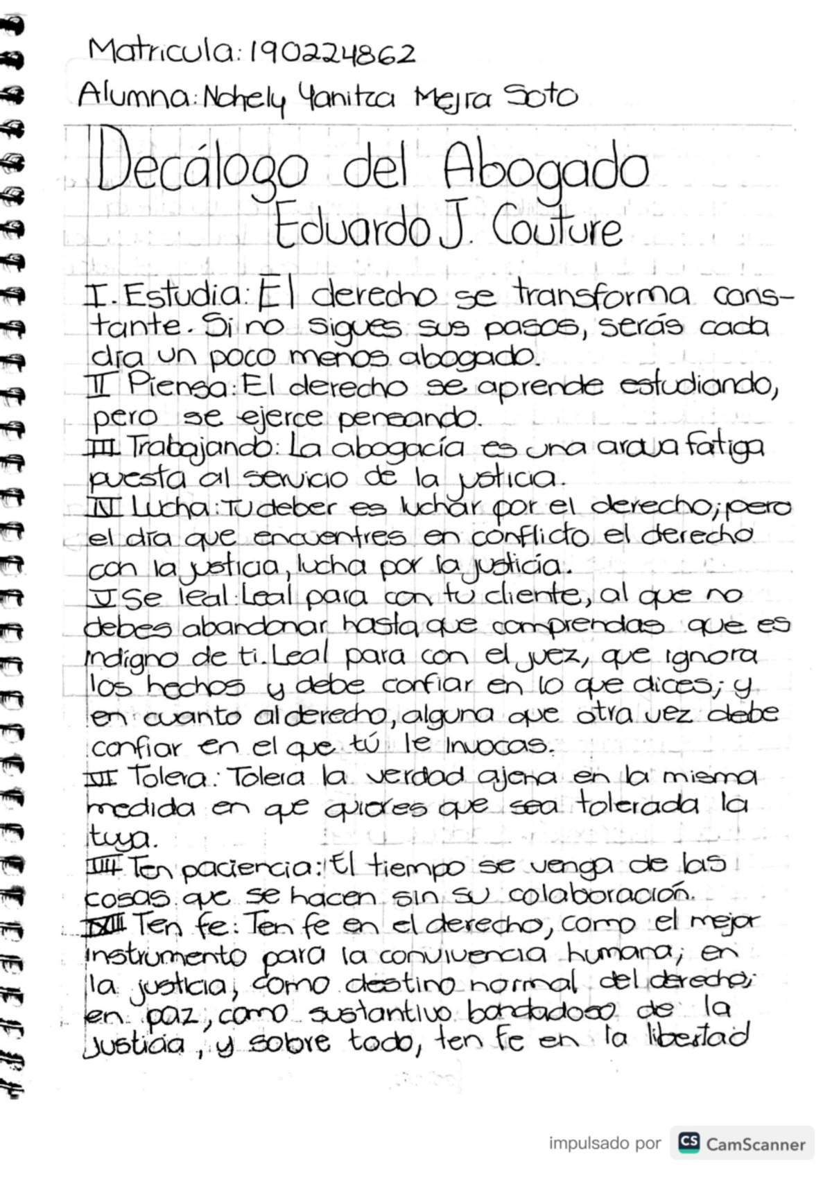 Decálogo del abogado Nohely Yanitza Mejía Soto - taller de portafolios ...