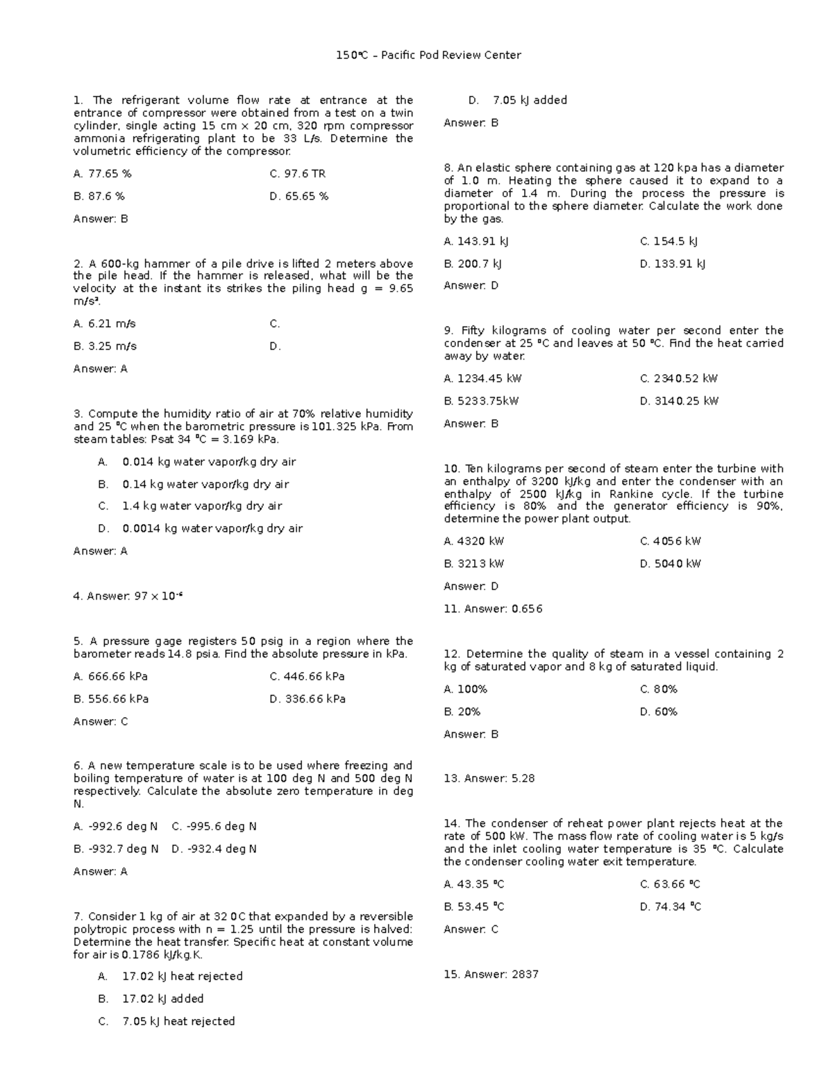 150-prime - reviewer - 150 oC – Pacific Pod Review Center The ...