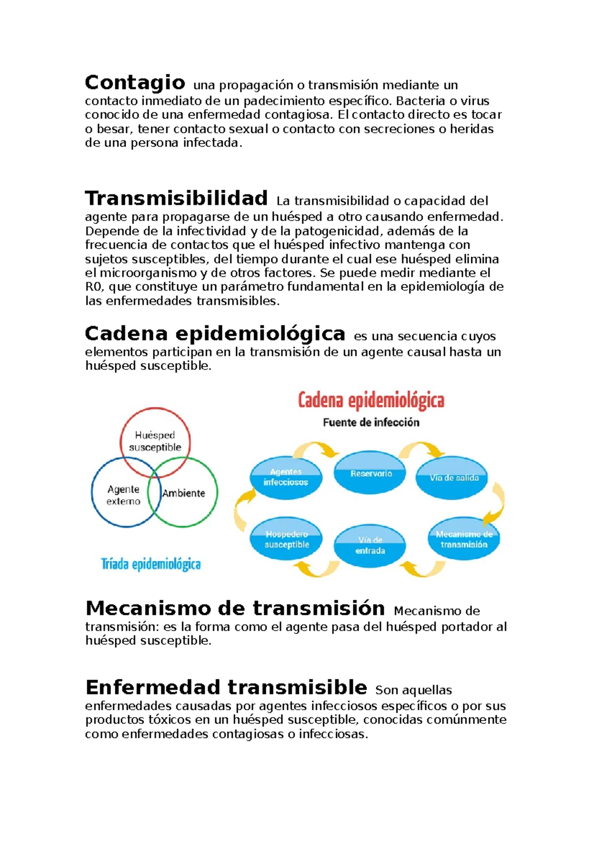 Tarea 3.1 Definir - Contagio una propagación o transmisión mediante un ...