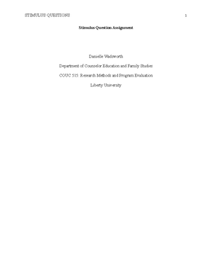 Benchmark Research Proposal Assignment Instructions - COUC 515 ...