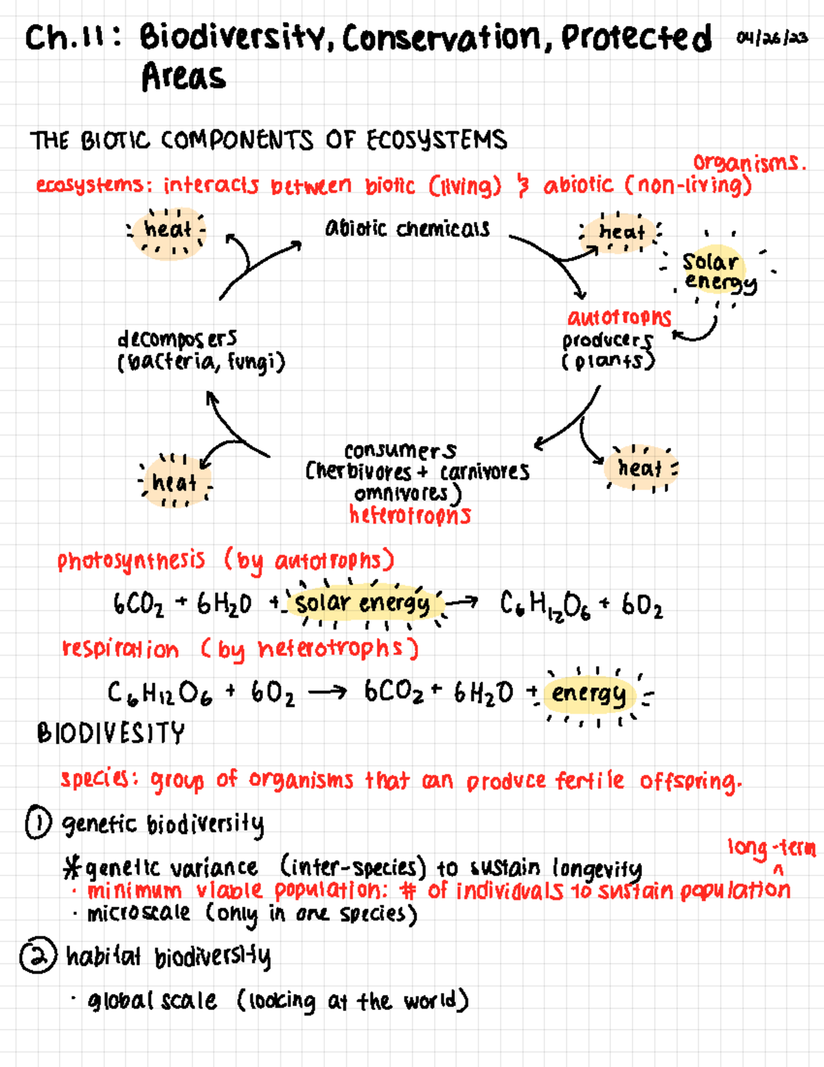 Ch 11- Biodiversity, Conservation, And Protected Areas - Ch. 11 ...