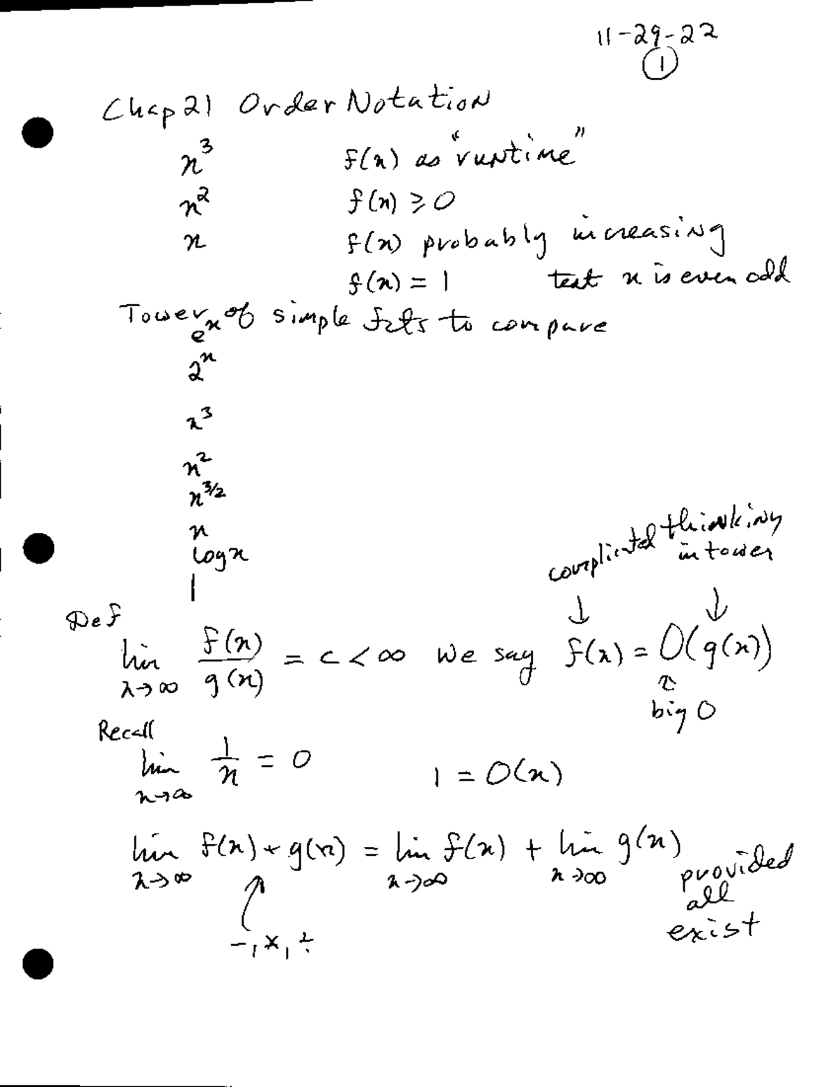 182 11 29 notes a082b239c294775286 eda06ac6348939 - MATH 182 - Studocu