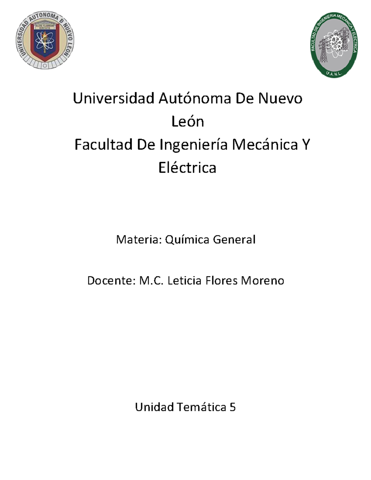 UT5 Gases - Universidad Autónoma De Nuevo León Facultad De Ingeniería ...