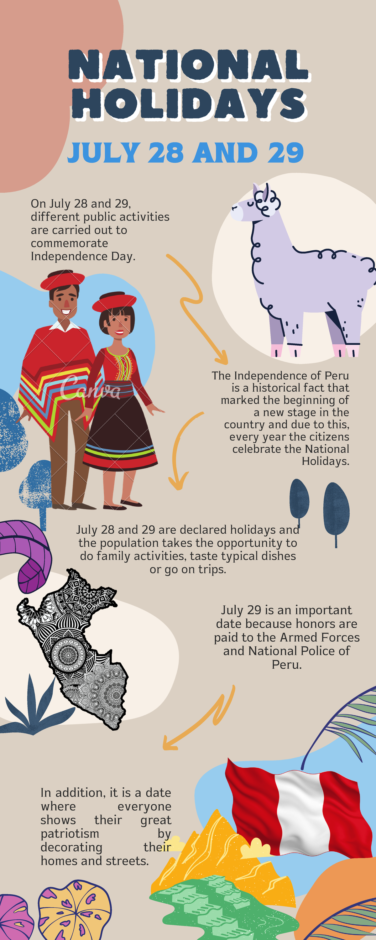 H4 - HOLIDAY - July 28 and 29 are declared holidays and the population ...