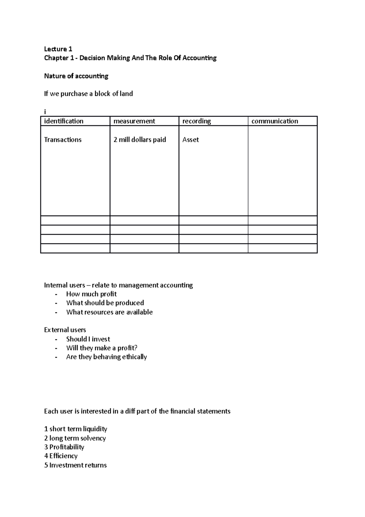 Lecture 1 - accounting - ACCT1101 - UWA - Studocu