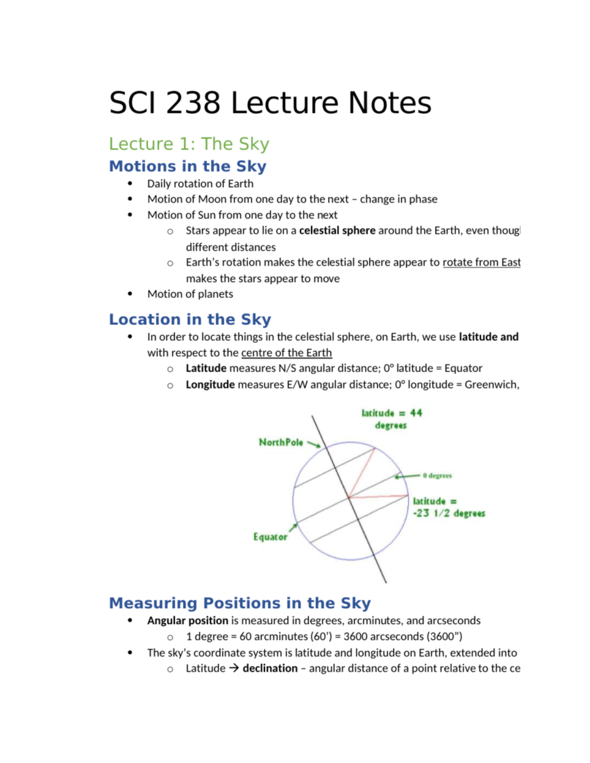 1 - Meh - Sci 238 - Studocu