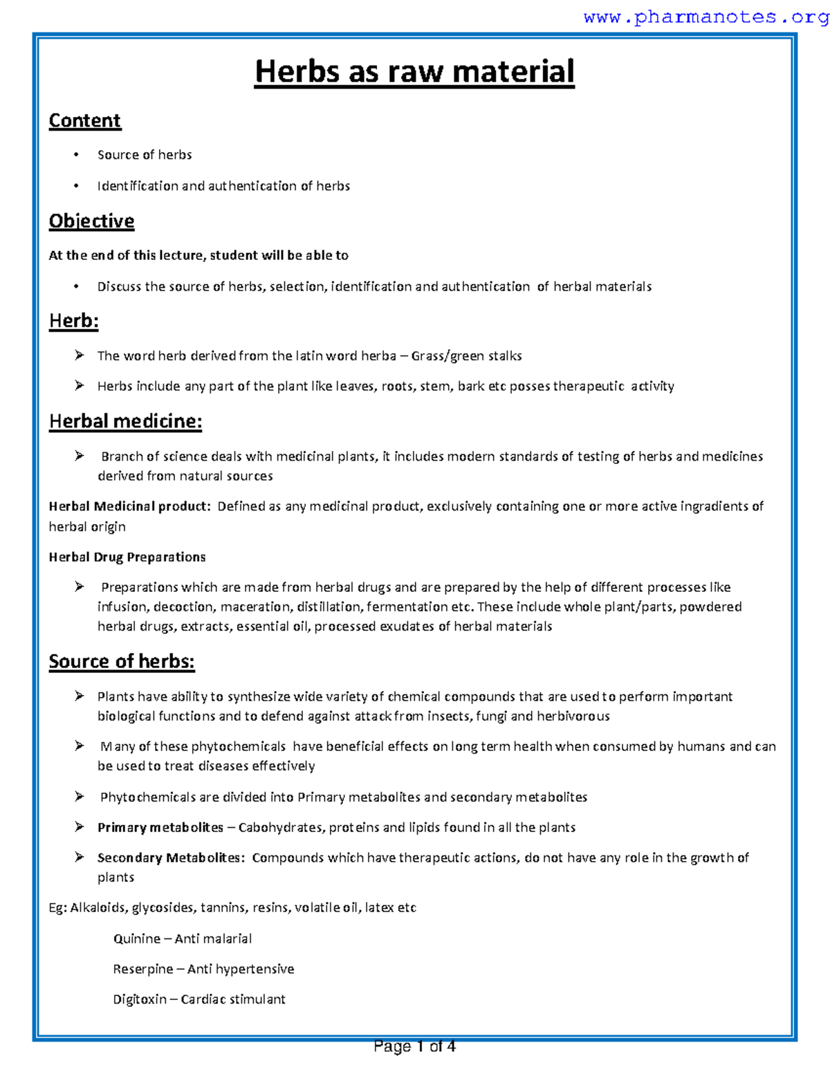 Herb - Herb - Herbs as raw material Content Source of herbs ...