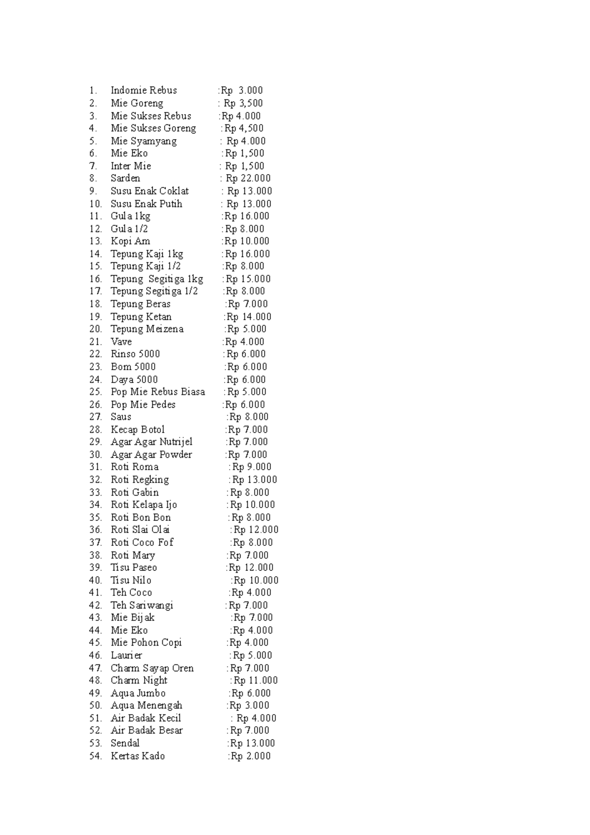 Indomie Rebus - indonesian boiling noodles - 1. Indomie Rebus :Rp 3. 3 ...