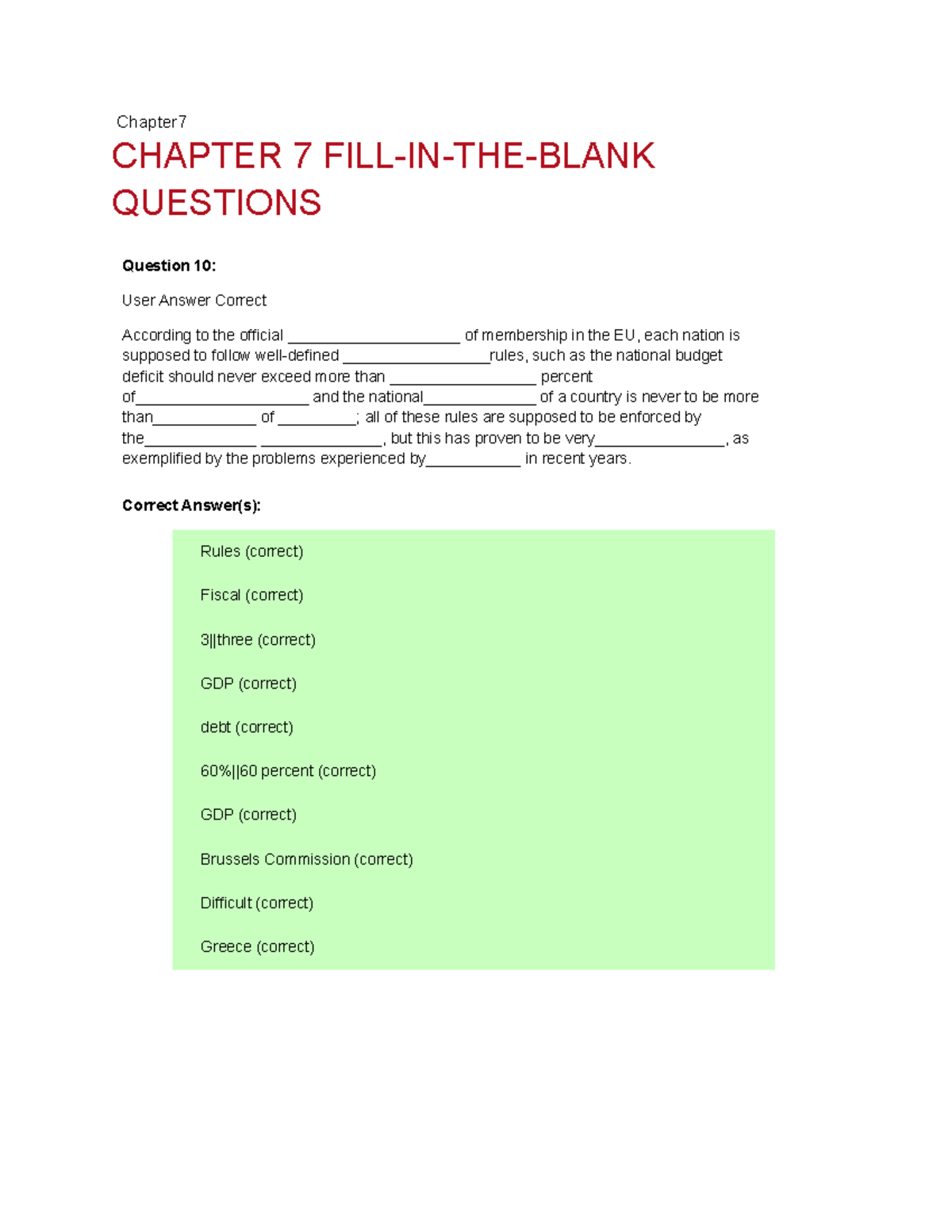 Chapter 7 FILL-IN-THE- Blank Questions 10-12 - Chapter CHAPTER 7 FILL ...