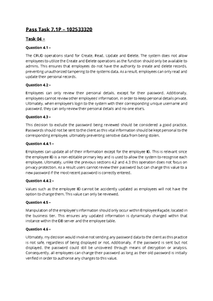 Answers to Task 5.1P - Pass Task 5 – 102533320 Task 02 : Edit User ...