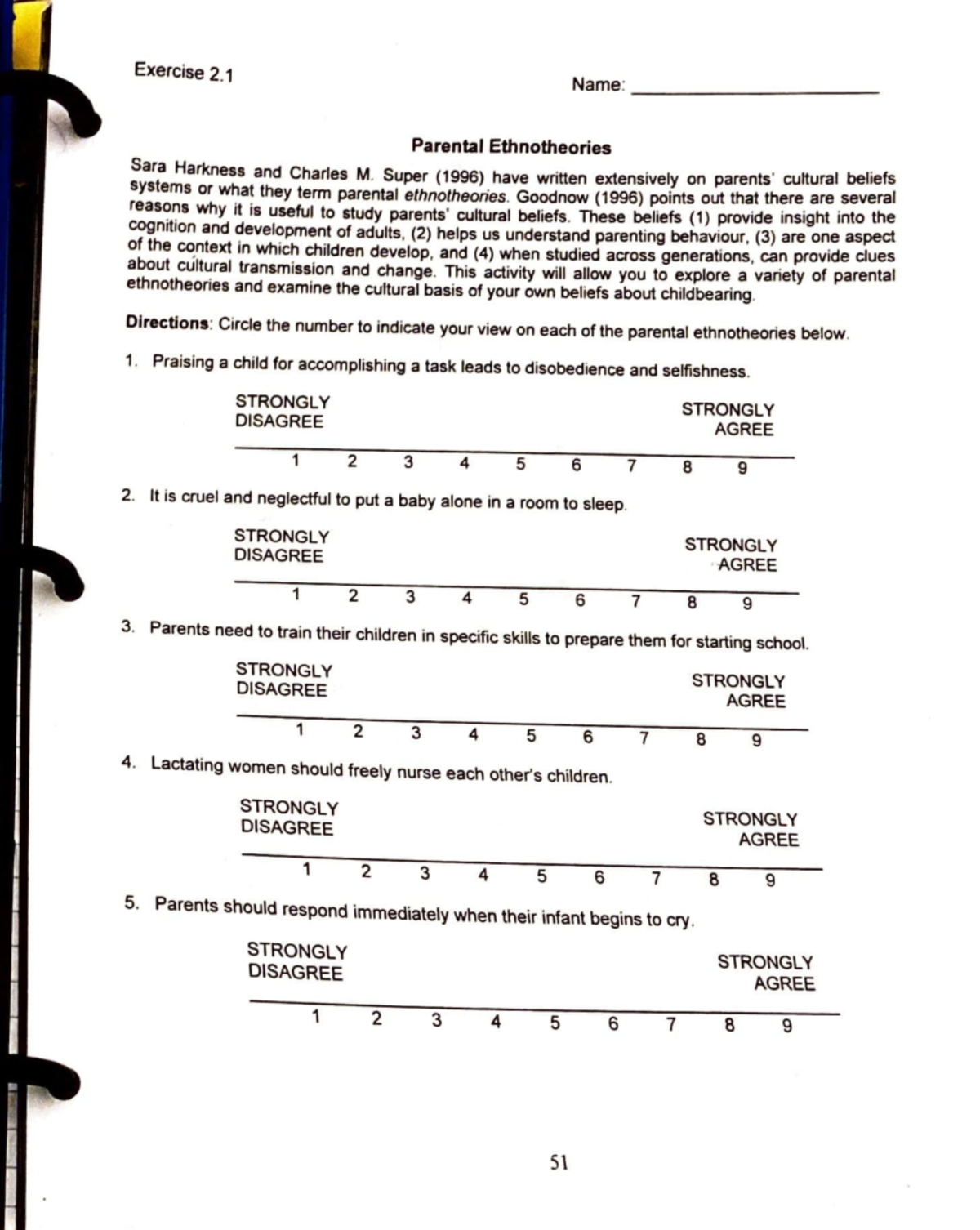 Module 1 focus terms and exercises - Exercise 2 Name ...