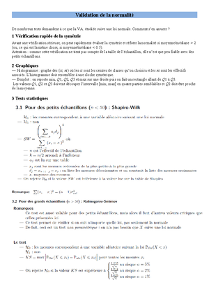 Correction de TD - TD probabilité et statistiques S3 - TD sur les ...