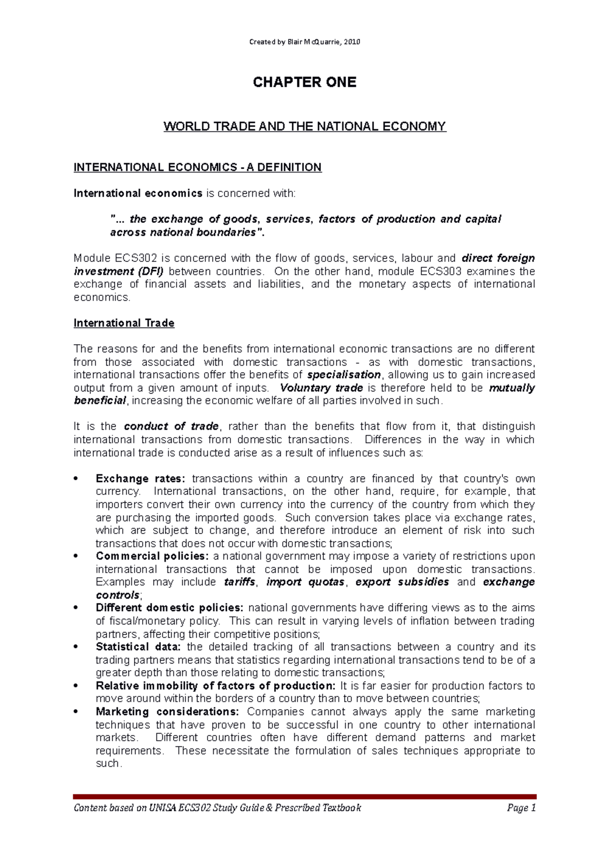 ECS3702-study-notes - Notes - ECS3704 - Unisa - Studocu