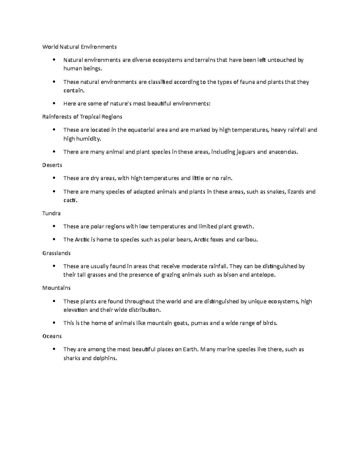 GEG 101 Notes 1 - Nature of geography; earth-sun relationships; maps ...