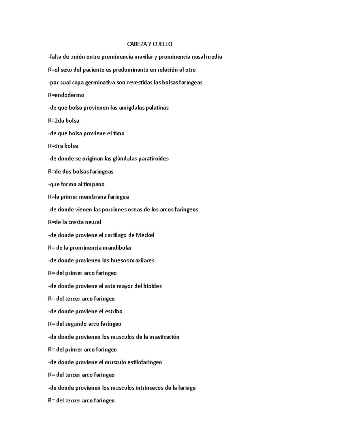 Cabeza Y Cuello - CABEZA Y CUELLO falta de unión entre prominencia ...