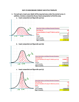 MAT-274 Probability and Influential Statistics - Copy - MAT 274 ...