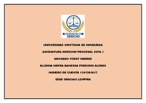 Criterio DE Oportunidad - UNIVERSIDAD CRISTIANA DE HONDURAS Catedrático ...