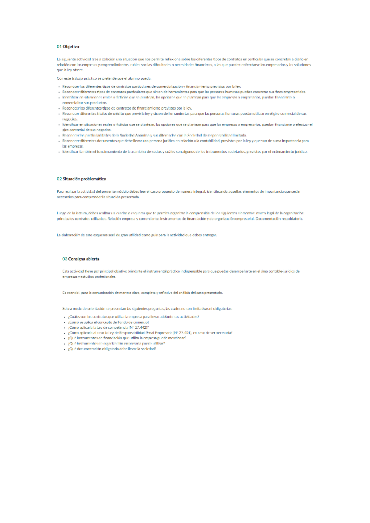 Tp 4 - consignas de tp 4 - 01 Objetivo La siguiente actividad trae a colación una situación que ...