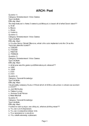 ARCH345-Diagram-2 - ARCH345 - ARCH: Example Question 1: What is the ...