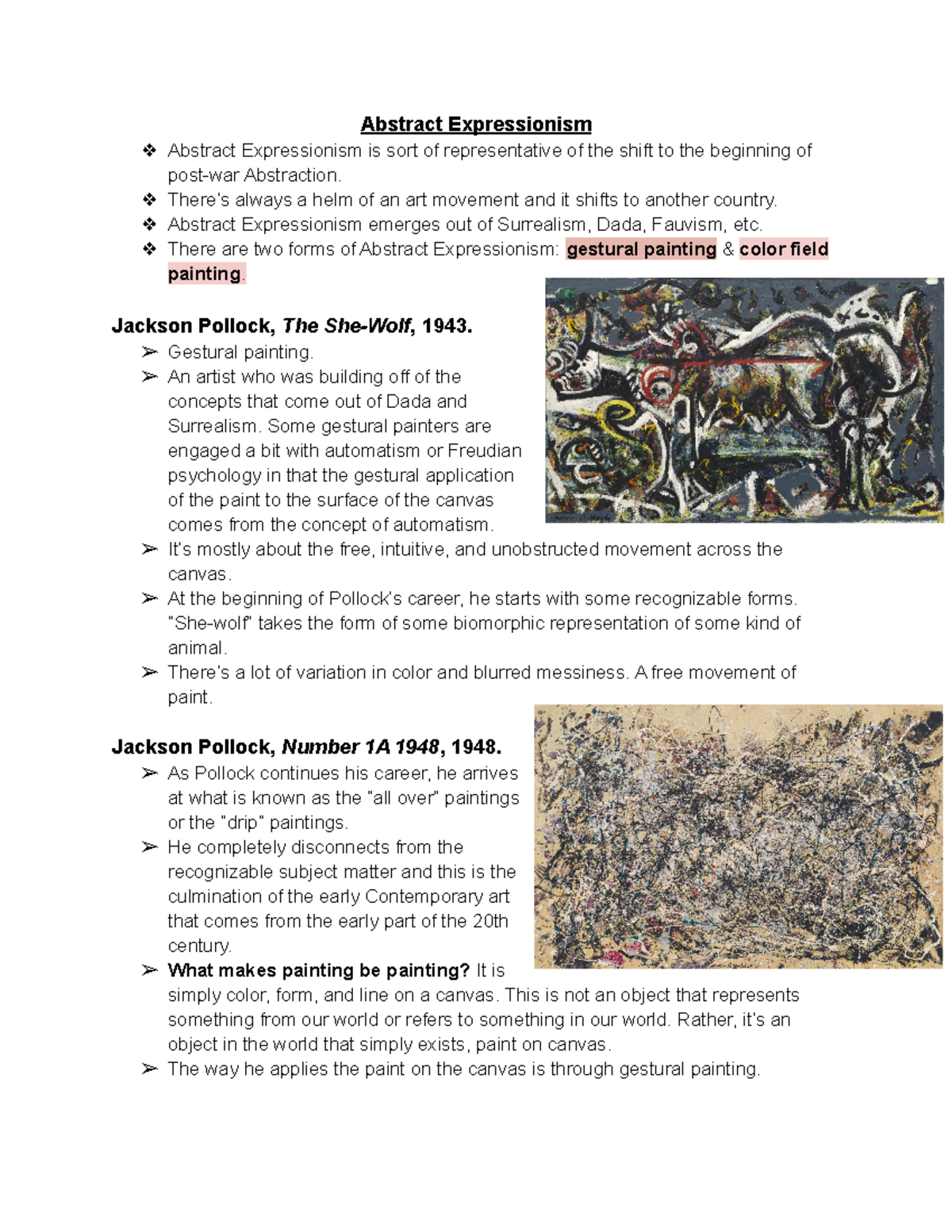 Abstract Expressionism - There’s always a helm of an art movement and ...