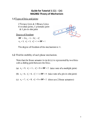cheatsheet ma2002 - MA2002 - Studocu