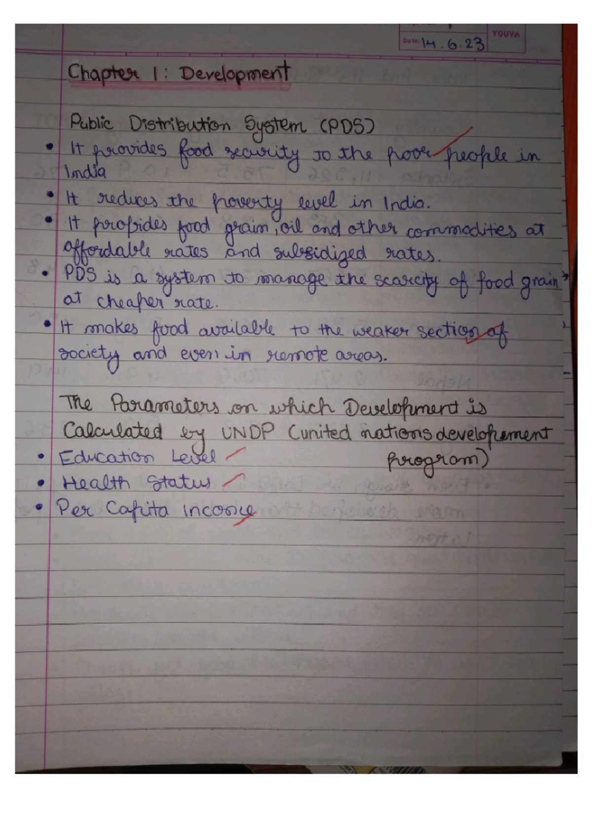 Economics Ch1 Development Class 10 - Economics SL - Studocu