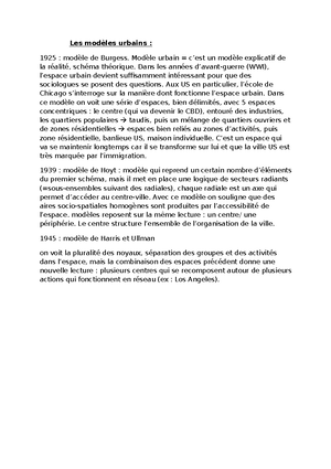 Fragmentation sociale et spatiale des métropoles - Fragmentation ...