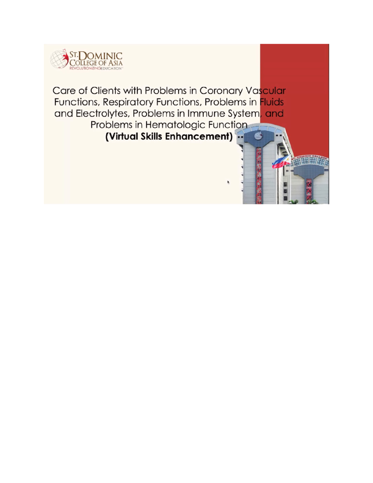 Orientation - Medtech course - Studocu