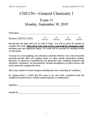 CHE131Expt4Intro Spec AQ20 - Experiment 4: Introduction to Spectrophotometry Introduction - Studocu