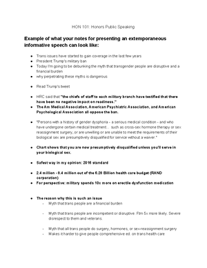 Honors 101 - Public Speaking Notes on Speaking Styles - Public Speaking ...