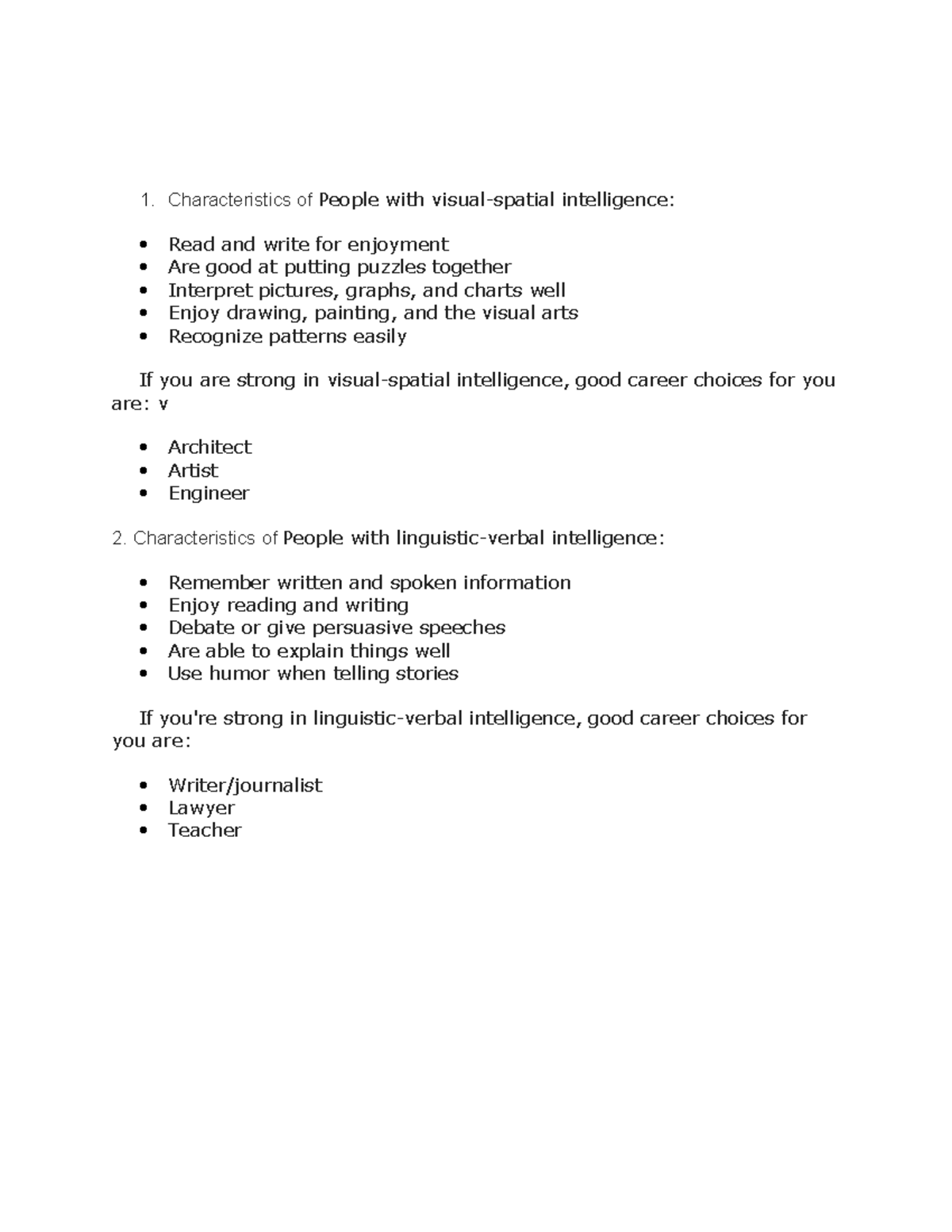 Characteristics of People with visual - 1. Characteristics of People ...