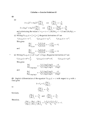 Calculus exercises 07 - Calculus 2017/18 Exercise Sheet 7 Please hand ...