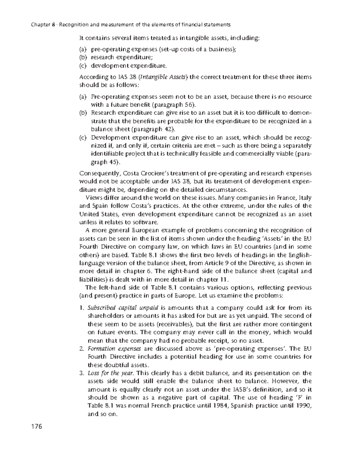 Uv4 - Tugas - It contains several items treated as intangible assets ...