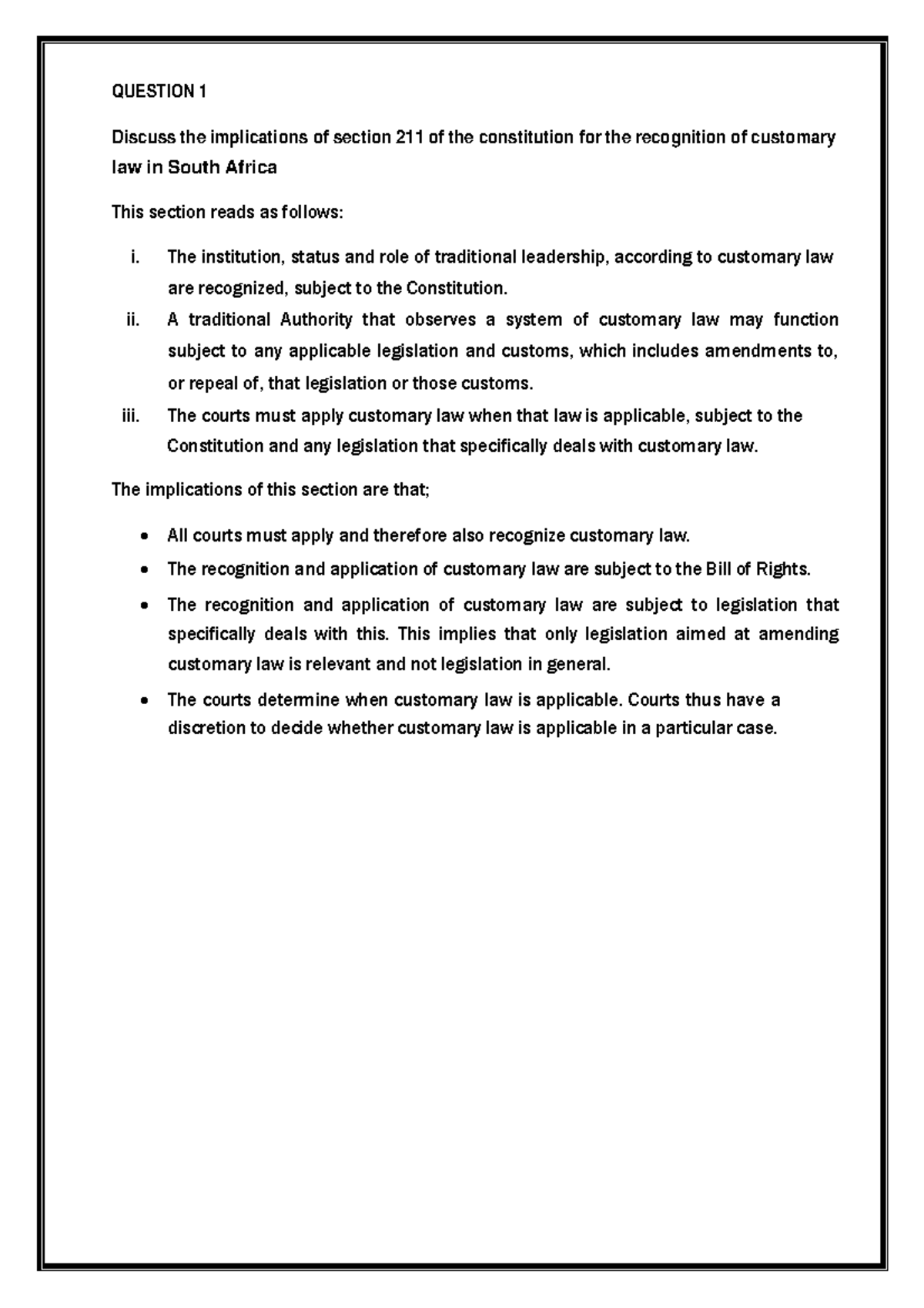 IND2601- Assignment-01- Solutions- Semester-1-2022 MEMO - QUESTION 1 ...