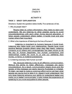 OLSS02 Activity 7 - CHAPTER 7 - OLSS Chapter 7 ACTIVITY 7 Directions: The development of media ...