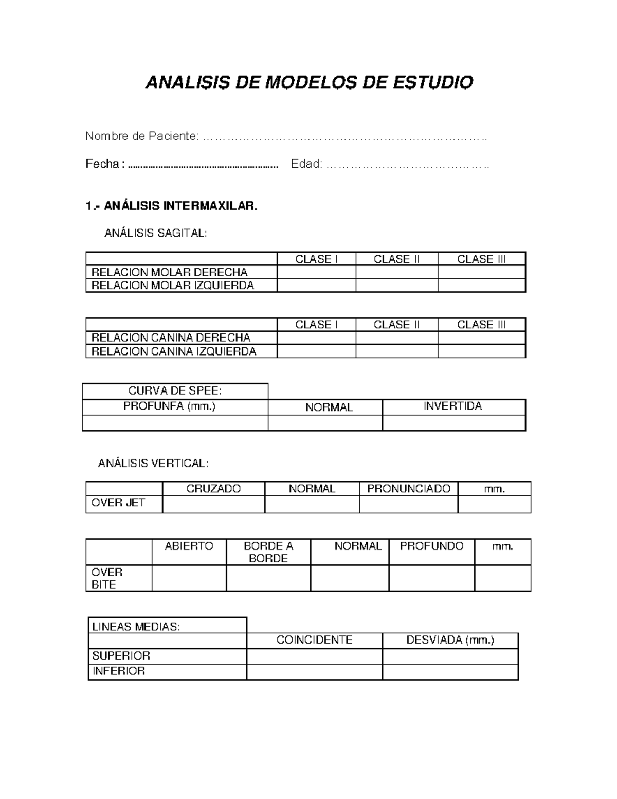 Analisis de modelos de estudio - ANALISIS DE MODELOS DE ESTUDIO Nombre ...