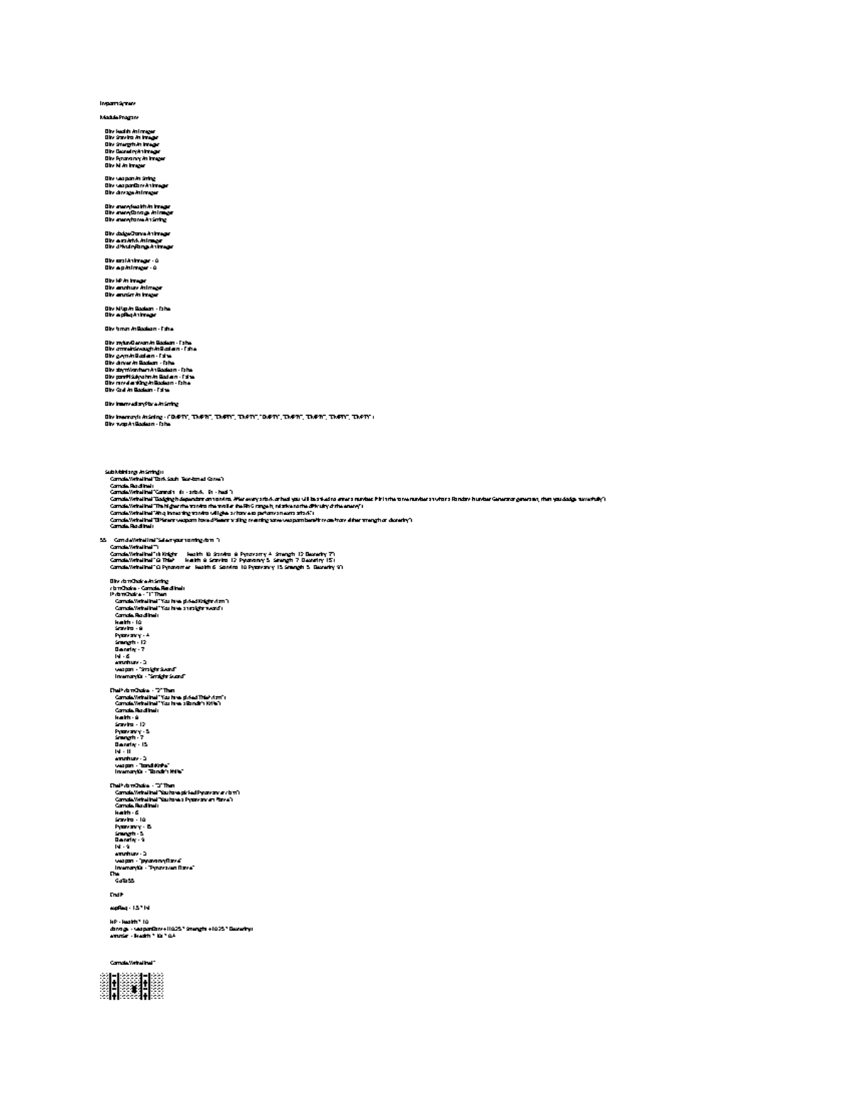 Dark Souls Finished Code w: Inventory - Imports System Module Program ...