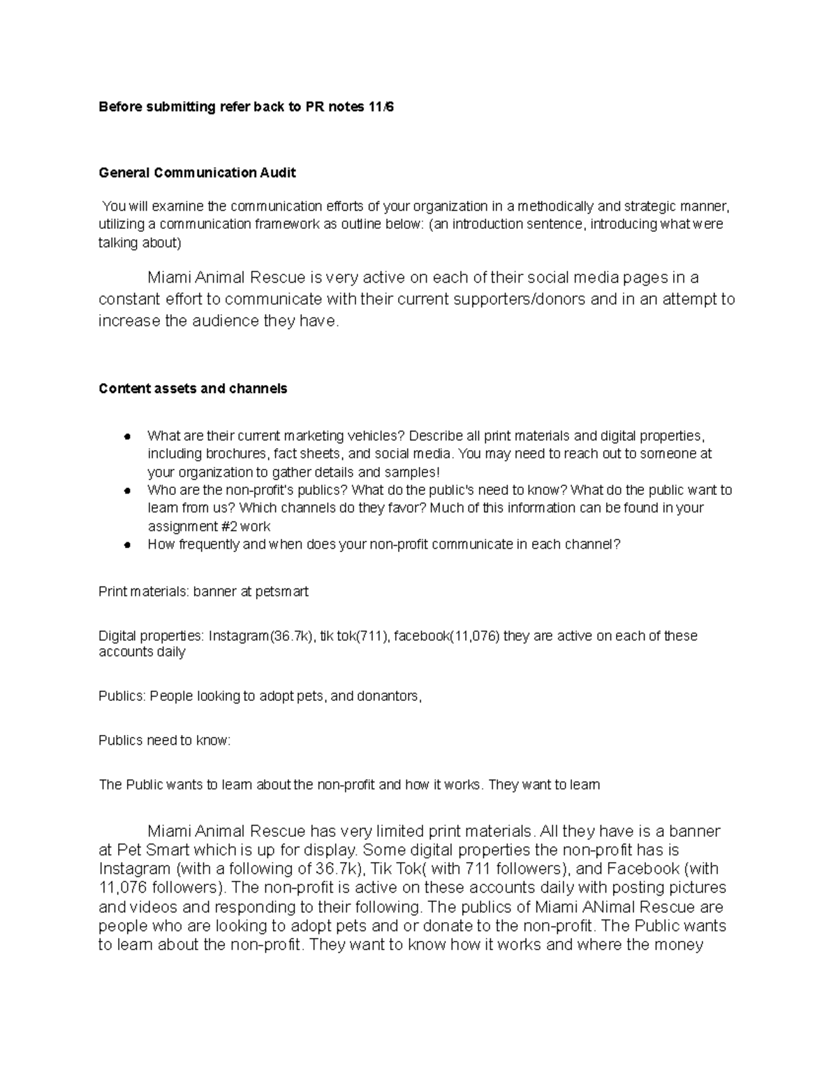 PR Assigment #3 - Prof John Powers - Before submitting refer back to PR ...